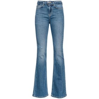 Pinko Pinko, Femme, Jeans, Bleu, Taille: W29 Jean Denim Love Birds Bleu
