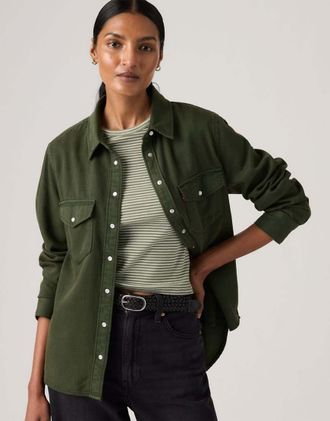 Levi's Iconic - To Do List - Westernhemd in Gr&uuml;n