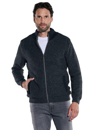 Engbers Herren Herren Strickjacke Regular, Anthrazit, 37615, Anthrazit in Gr&ouml;&szlig;e XXL
