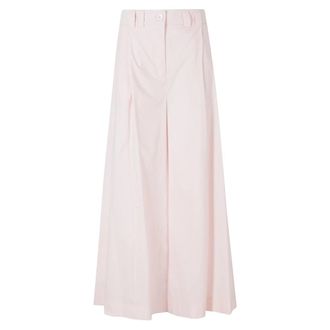 SOLOTRE Weite Hosen - - Trousers - Damen - Rosa - M