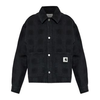 Carhartt Work in Progress Femme, Vestes, Noir, Taille: 40 FR Everson Trucker Jacket