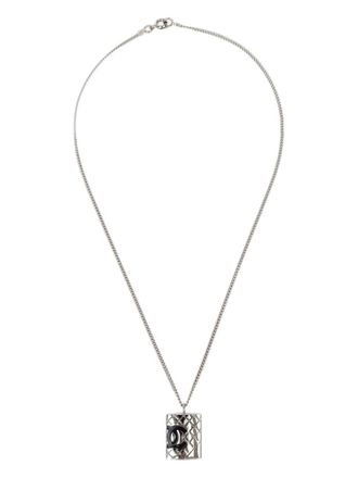 Chanel collier à pendentif Cambon Ligne (2005) - Argent