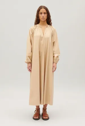 Claudie Pierlot Robe longue oversize sable