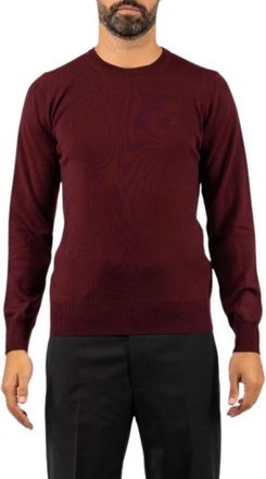 Brooksfield Rundhals-Pullover - - Knitwear - Herren - Rot - 2XL