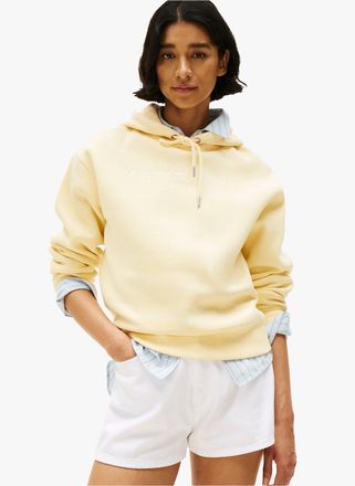 Tommy Hilfiger Hoodie en coton m&eacute;lang&eacute;