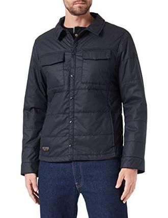 Camel Active Blouson matelass&eacute; avec Poches Poitrine, Bleu fonc&eacute;, 54 Homme