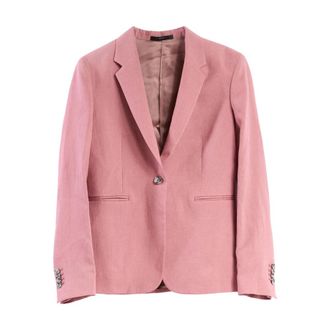 Paul Smith Leinen Tailored Jacke - - Jackets - Damen - Rosa - S