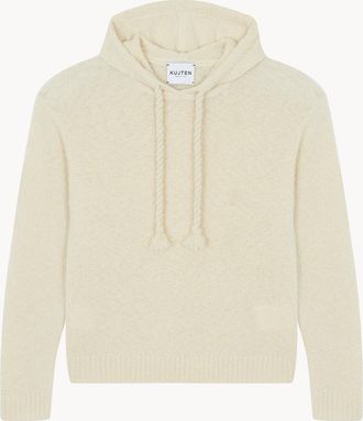 Kujten Pull &agrave; capuche col bouclette - Pull Hoodie Bakia Bouclette