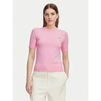 Tommy Hilfiger T-Shirt WW0WW49705 Hellrosa Slim Fit