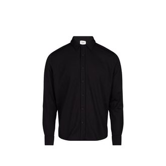Cala Chemise Jean Hydra droite col classique effet satin&eacute;