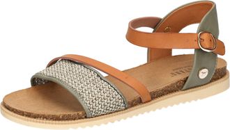 Mustang Jeans Mustang Damen 1392-808 Sandale, pastellgruen, 38 EU