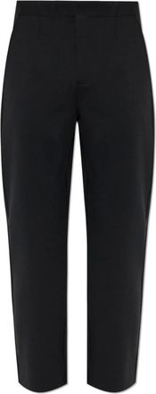 Jacquemus Homme, Pantalons, Noir, Taille: S Pantalon en m&eacute;lange de laine
