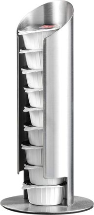 Esmeyer 400-1657 Milchdosenspender MEMPHIS, aus gebürstetem Edelstahl18/10, Höhe: 175 mm, Durchmesser: 80 mm