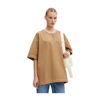 Sunnei T-Shirt - - Blouses & Shirts - Damen - Beige - XS