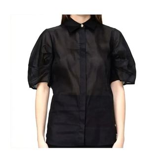 Elisabetta Franchi Camicia - - Blouses & Shirts - Damen - Schwarzk - L