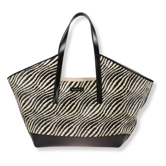 Marni Femme, Sacs, Noir, Taille: ONE Size Waves Tote Bag