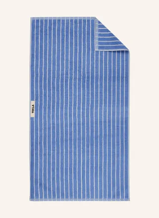 Tekla Tekla Handtuch blau