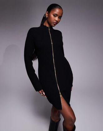 Barbour Reagan - Robe courte en maille - Noir