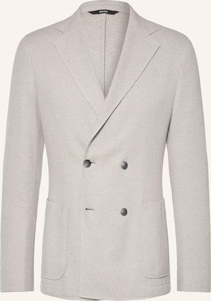 HUGO BOSS Jerseysakko Hanry Slim Fit grau