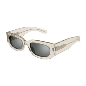 Saint Laurent Klassische Eyewear SL 697 003 - - Accessories - unisex - Beige - 51 MM