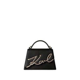 Karl Lagerfeld Sac &agrave; bandouli&egrave;re K signature en cuir