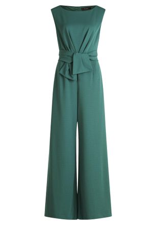 Vera Mont Damen Jumpsuit mit weitem Bein 40, Dark Emerald
