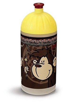 Nici Nici 40314 Trinkflasche, Kunststoff, bunt, 7,5 x 7,5 x 20 cm