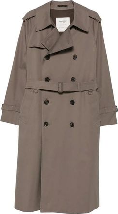 Caruso Trench-coat Snc500L - Homme - Manteaux - Gris - Taille: L