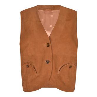 Blaz&eacute; Milano Stylische Jacken f&uuml;r einen Trendigen Look - - Jackets - Damen - Braun - L