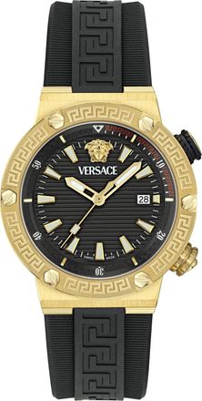 Versace Uhren - Quarz-Analoguhr Greca Logo Diver - Gr. unisize - in Schwarz - für Damen