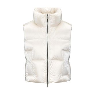 K-Way Thille Thermo Pearly Weste - - Jackets - Damen - Wei&szlig; - S