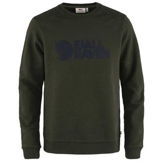 Fjällräven Mens Logo Sweater M Sweatshirt, Deep Forest, XXL, 84142