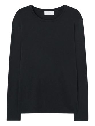 American Vintage t-shirt &agrave; encolure ronde - Noir