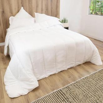 LINANDELLE Couette Chaude Hiver 550gr Olympe - Blanc - 260x240