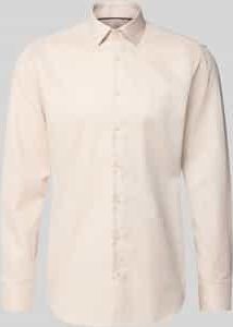 Jake*s Regular Fit Business Hemd aus Baumwolle mit Kentkragen