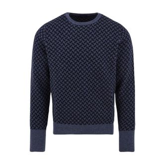 Drumohr Biscottino Pullover - - Knitwear - Herren - Blau - L