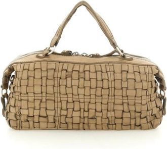 Campomaggi Femme, Sacs, Beige, Taille: ONE Size Bauletto Rachele