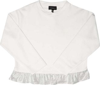Emporio Armani Sweatshirt f&uuml;r M&auml;dchen (Wei&szlig;)