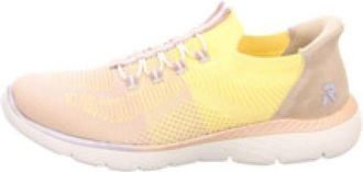 Rieker Bequeme Schn&uuml;rschuhe f&uuml;r Damen - - Shoes - Damen - Gelb - 37 EU