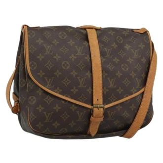 Louis Vuitton Sac bandouli&egrave;re vintage Louis Vuitton Monogram Pre-owned - Femme - Pre-owned - Brun - Taille: ONE Size