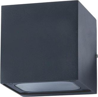 Lucande Led Applique Exterieur Merjem en aluminium