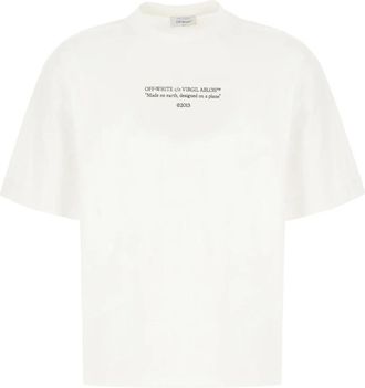 Off-white Homme, Tops, Blanc, Taille: S T-Chemises