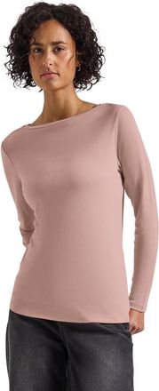 Street One Damen Basic Langarmshirt
