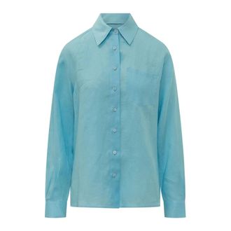 Sundek Damen, Blusen & Hemden, Blau, SGr&ouml;&szlig;e