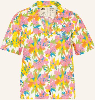 Picture Oversized-Hemdbluse Kintha Mit Leinen weiss