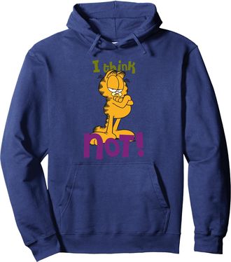 Garfield House Cat Stubborn Attitude Kom&ouml;die Klassischer Zeichentrickfilm Pullover Hoodie
