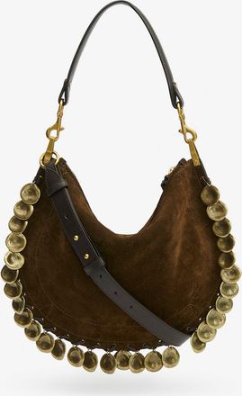 Isabel Marant Sac Oskan Soft Zip M&eacute;dailles - Femme - Bronze - - Isabel Marant