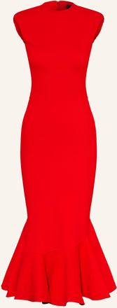 Jacquemus Jacquemus Etuikleid La Robe Palmier Mit Cut-Out Und Volants rot
