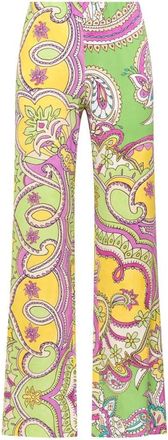 Maliparmi Maliparmi, Femme, Pantalons, Vert, Taille: 34 FR Hippie Lotus Pantalons