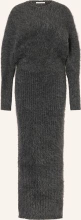 By Malene Birger By Malene Birger Strickkleid Gislaine Hairy Mit Mohair grau